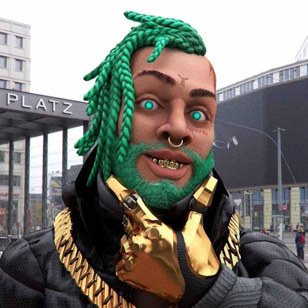 バーチャルラッパーFN Mekaがメジャーレーベルと契約 – Benjamins House