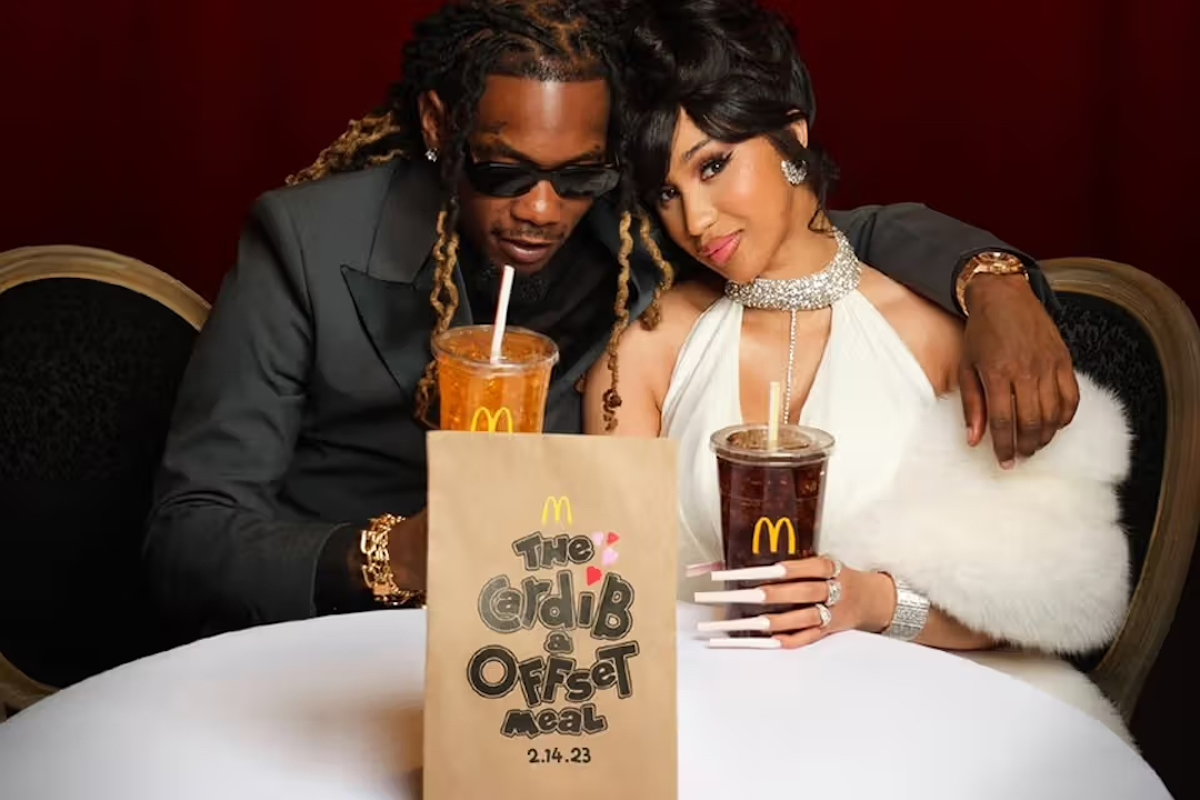 マクドナルドのフランチャイズ店が、Cardi BとOffsetにクレームをつける – Benjamins House